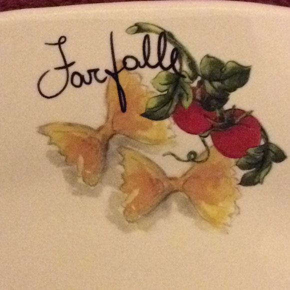Effetti Home | Dining | Effetti Home Pasta Serving Plate Nwot | Poshmark